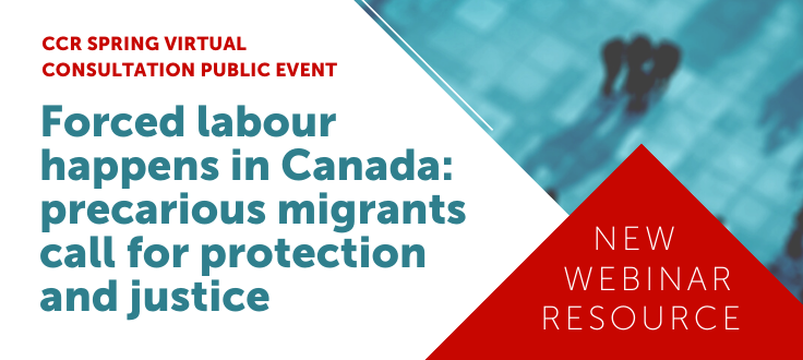 Trafficking | Canadian Council for Refugees