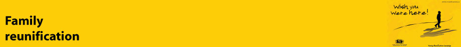 Family reunification web banner | Canadian Council for Refugees