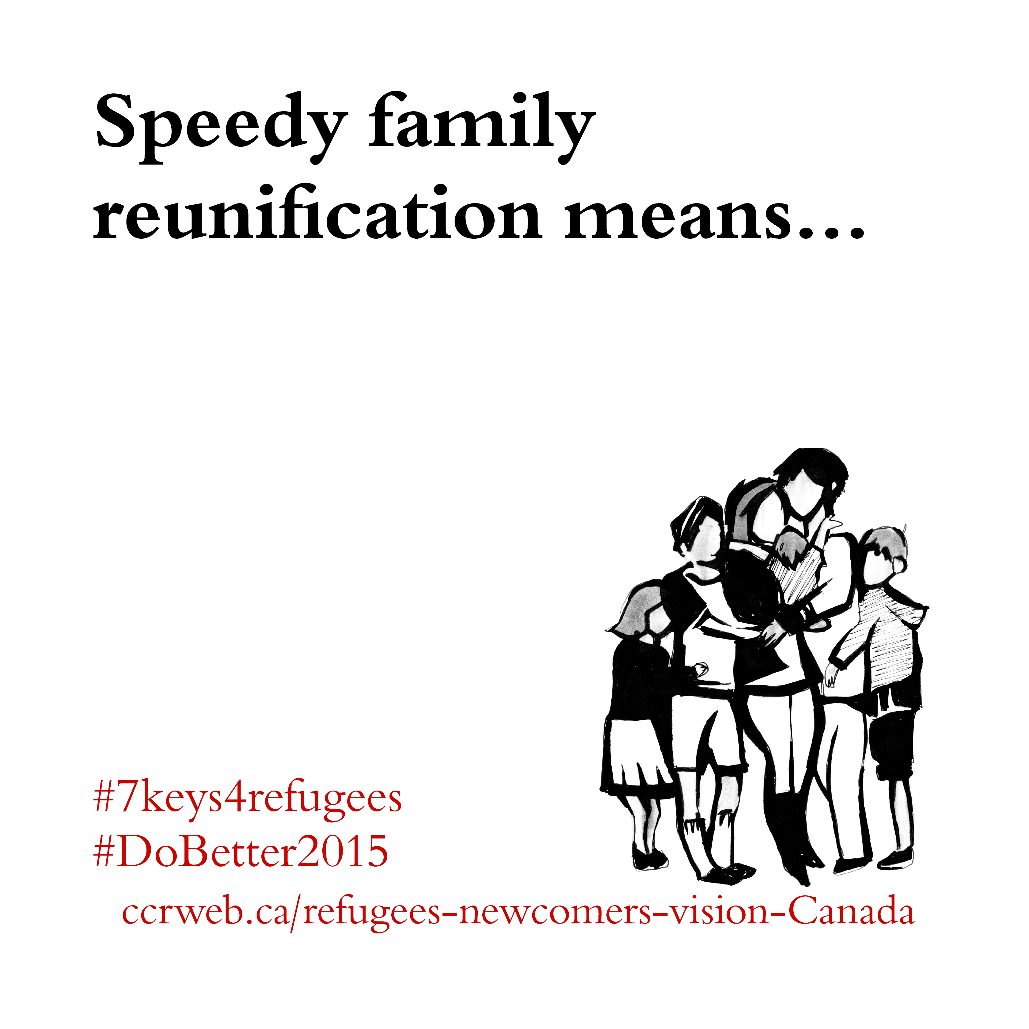 Family reunification means... - fill in the blank | Canadian Council ...
