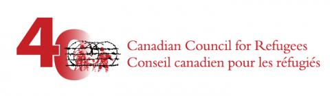 CCR 40th anniversary - horizontal | Canadian Council for Refugees