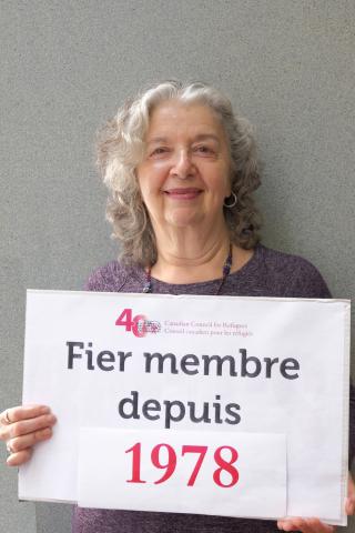 Proud member since 1978 | Canadian Council for Refugees