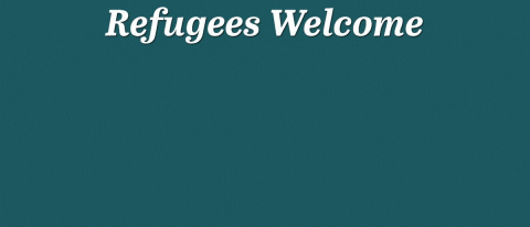 Refugees Welcome campaign image gif | Canadian Council for Refugees